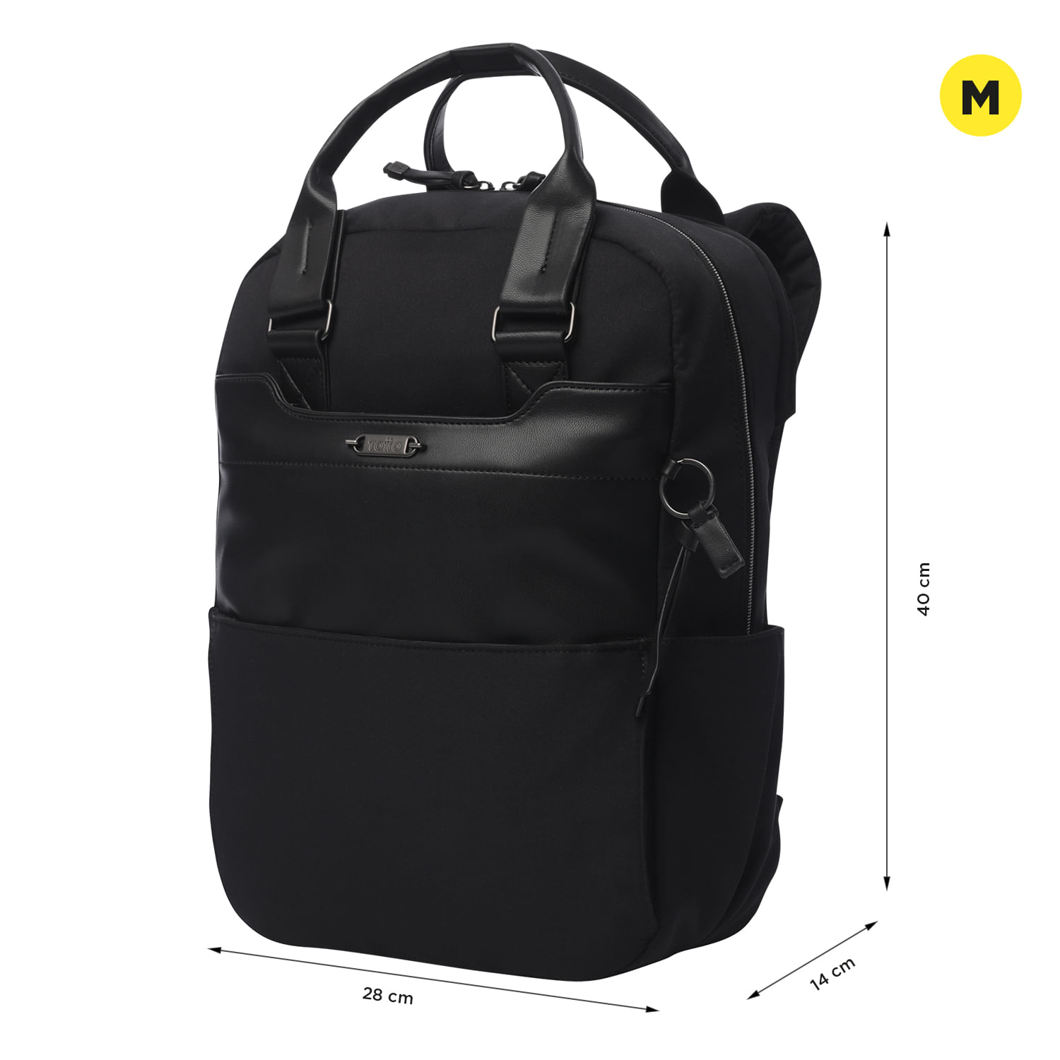 Mochila Mediana Porta Laptop 14 | 15 L Toscana | Mx.Totto.com