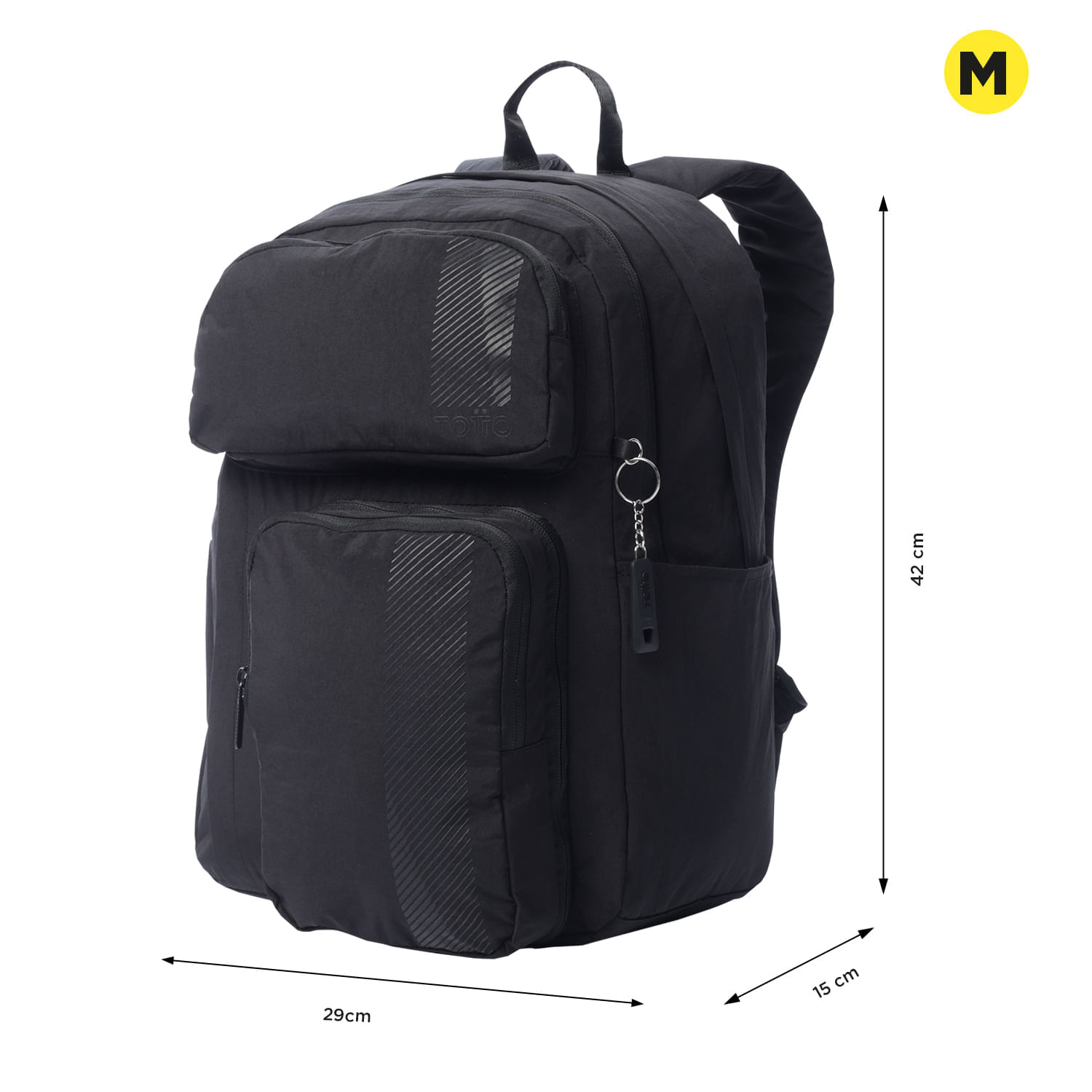 Mochila Ergonómica Mediana Porta Laptop 16 | 18 L Duality | Mx.Totto.com