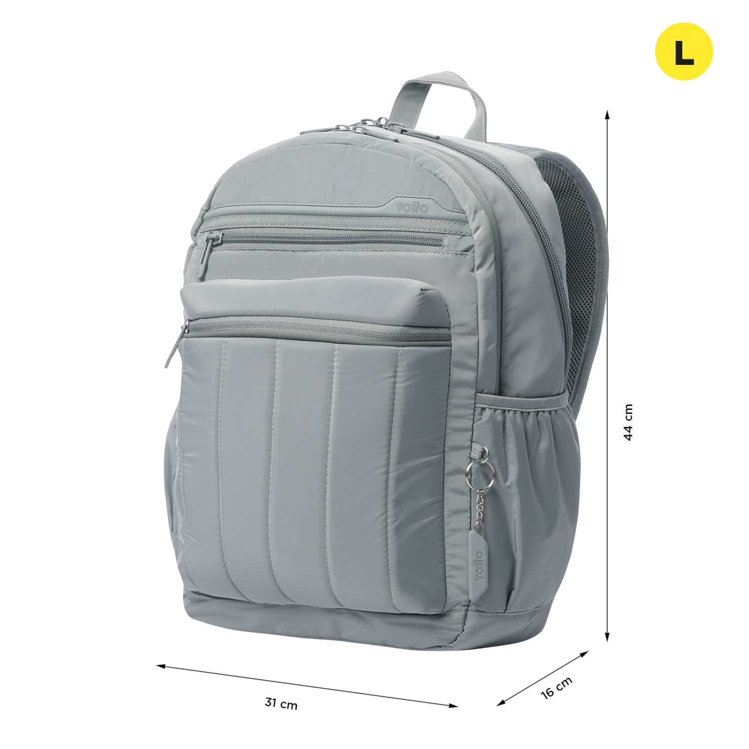 Mochila Ergonómica Grande Porta Laptop 14 | 21 L Plaine | Mx.Totto.com