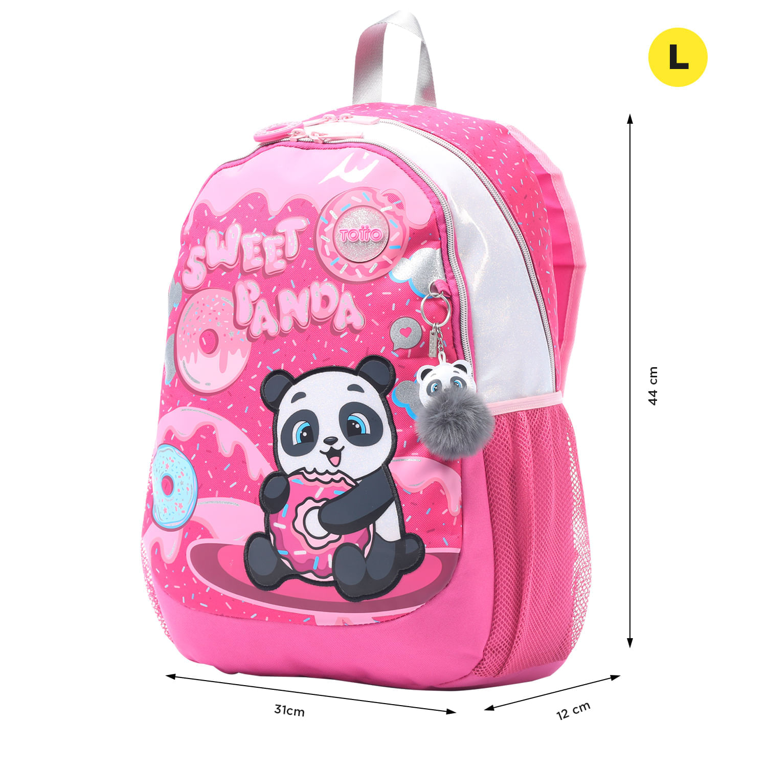 Mochila Para Niña Sweet Panda L Rosa | Mx.Totto.com