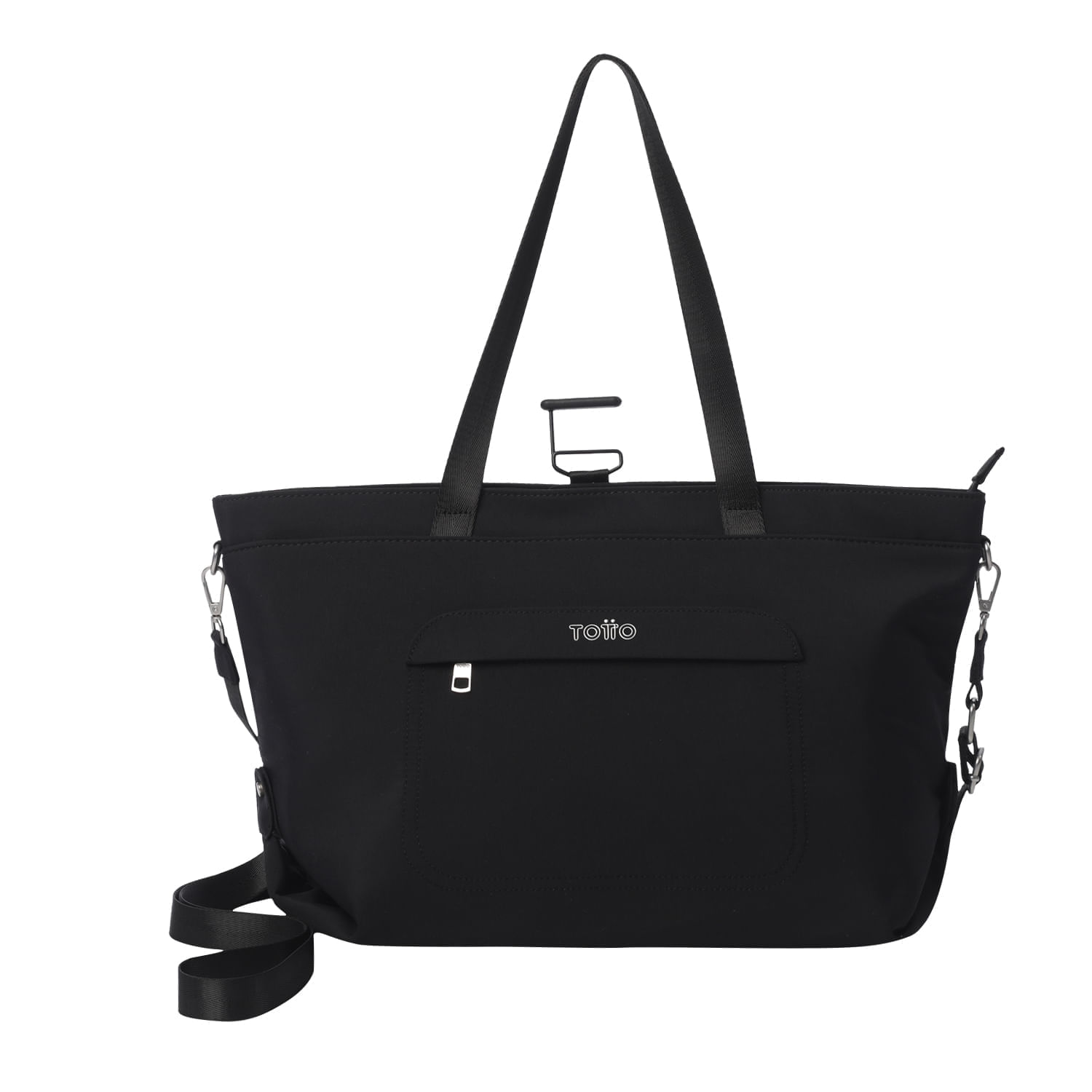 Bolso Tote Madrid Porta PC 16" Negro | Totto